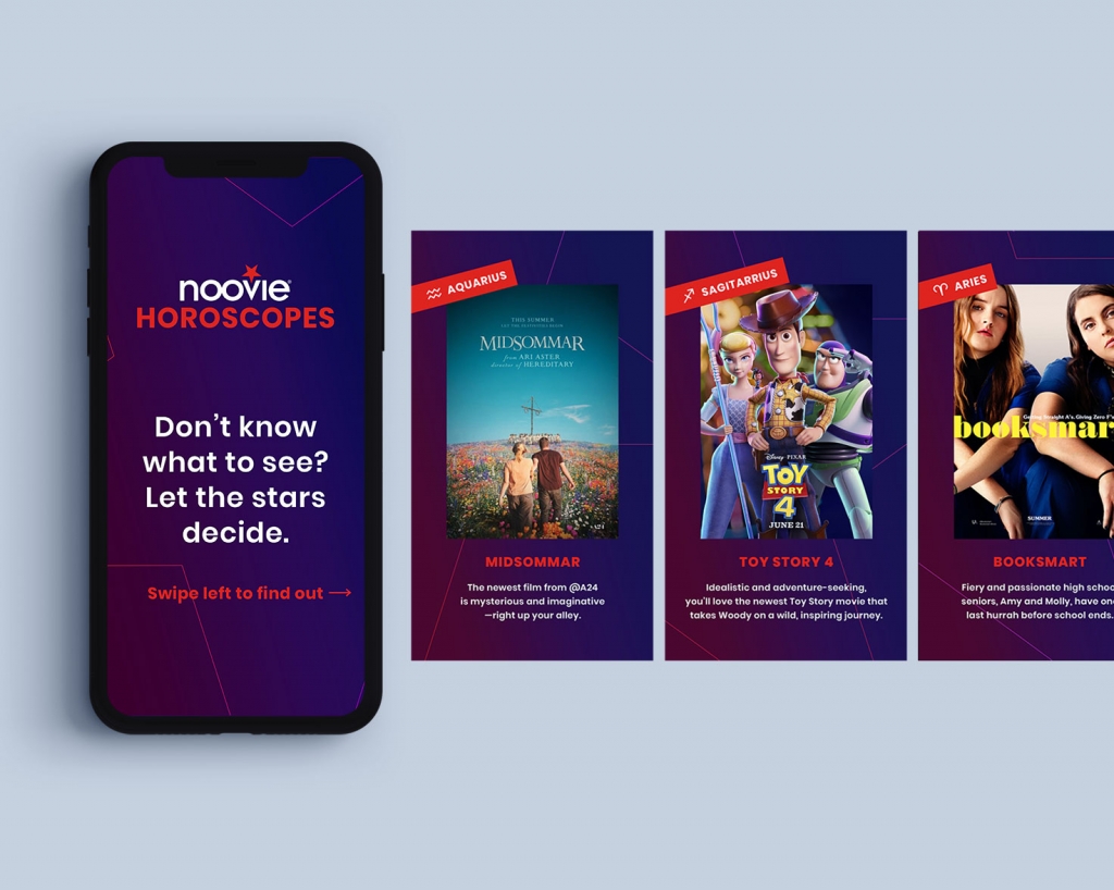 Noovie | NCM America's Movie Network | Motto | Branding
