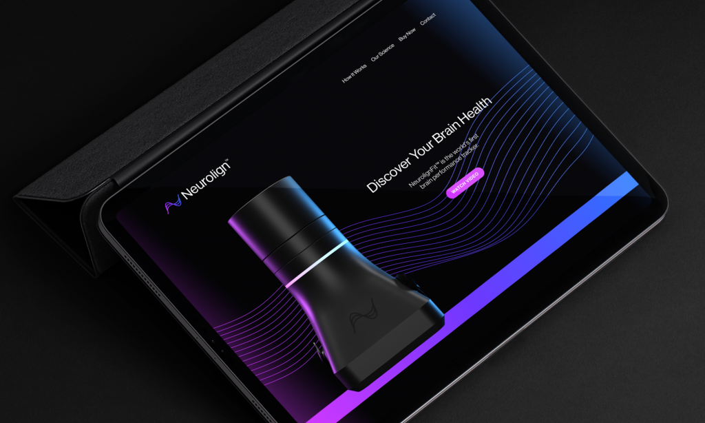 Neurolign | First Ever Brain Tracker | Branding by Motto
