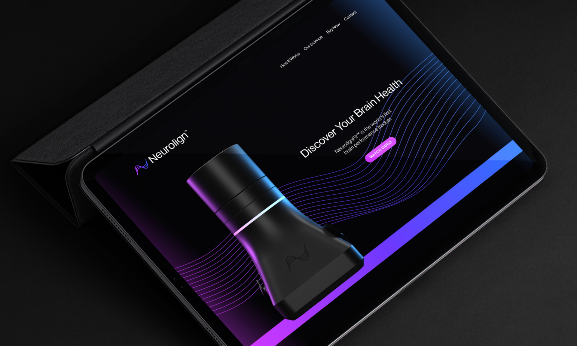 Neurolign | First Ever Brain Tracker | Branding by Motto